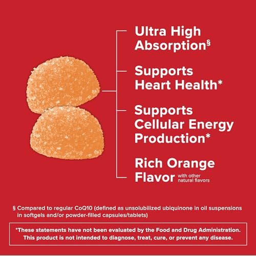 100 mg CoQ10 support for energy