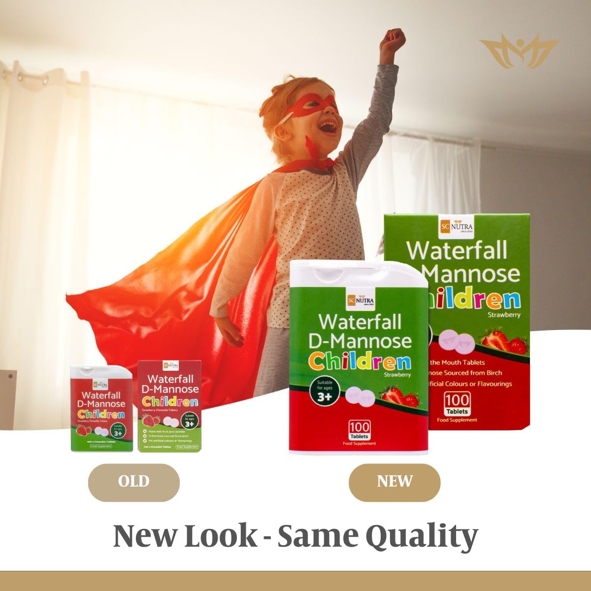 100 mg D-Mannose tablets for kids