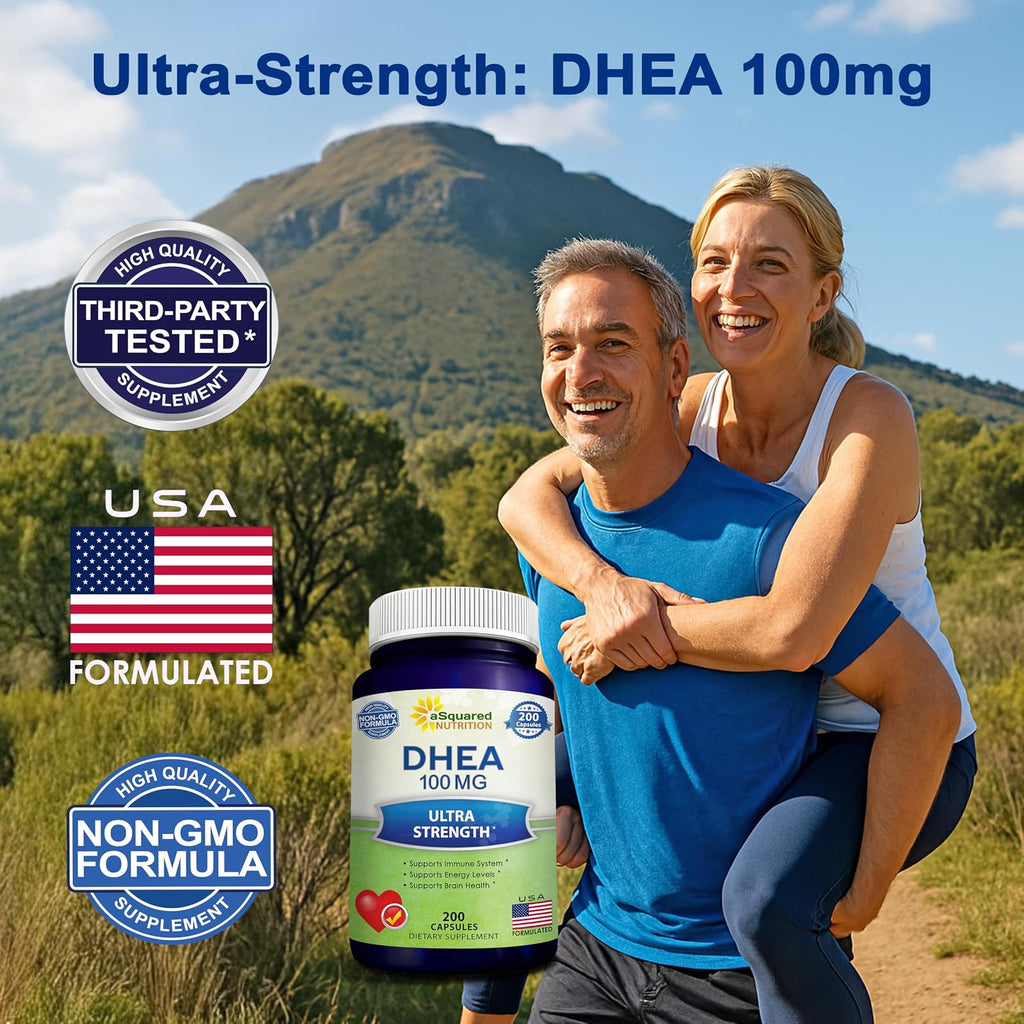 100 mg DHEA capsules for vitality