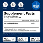 100 mg DIM capsules for men