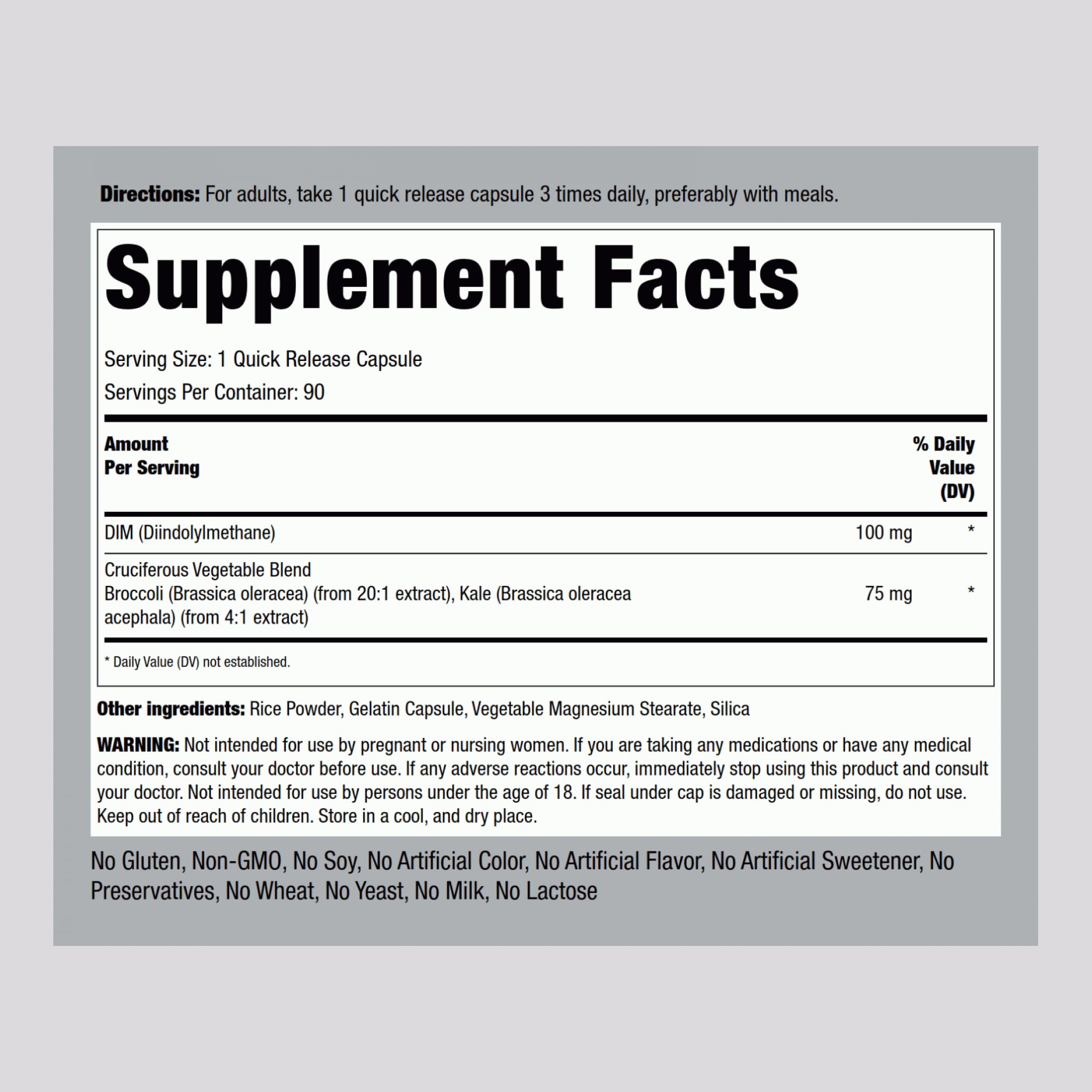 100 mg DIM complex benefits
