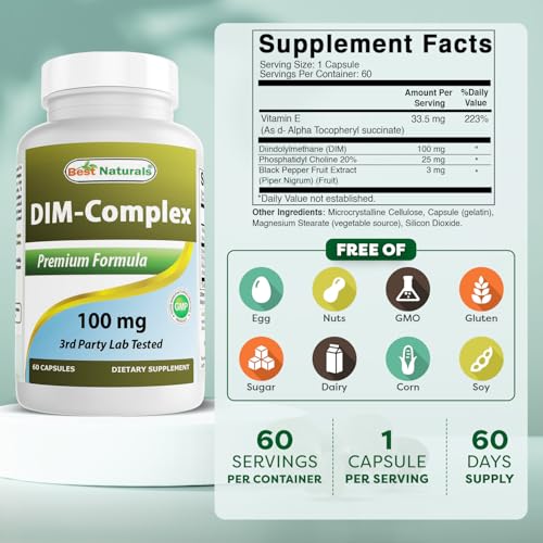 100 mg dim complex benefits