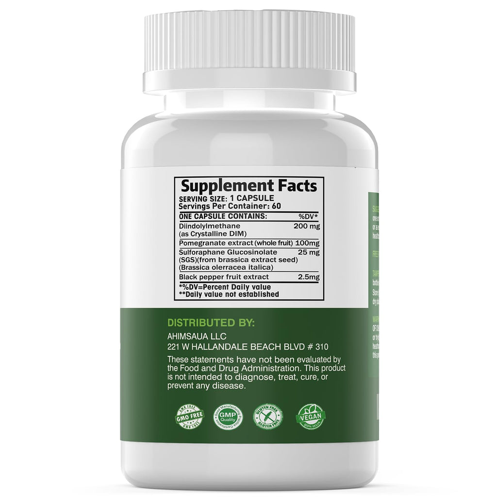 100 mg DIM supplement for wellness