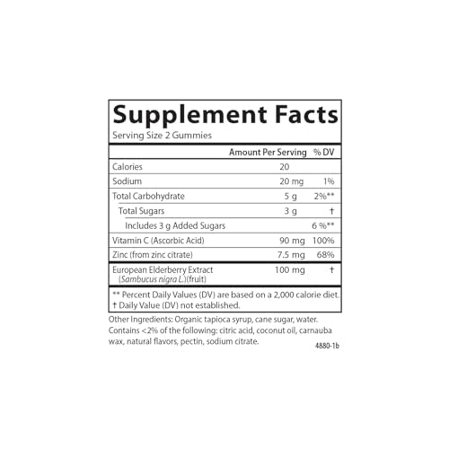 100 mg elderberry with vitamin C