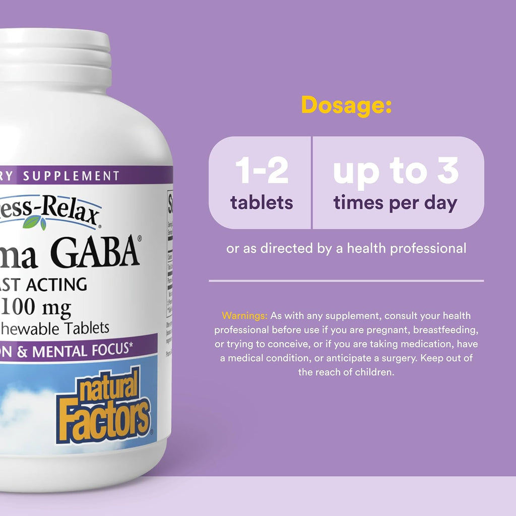 100 mg gaba for relaxation