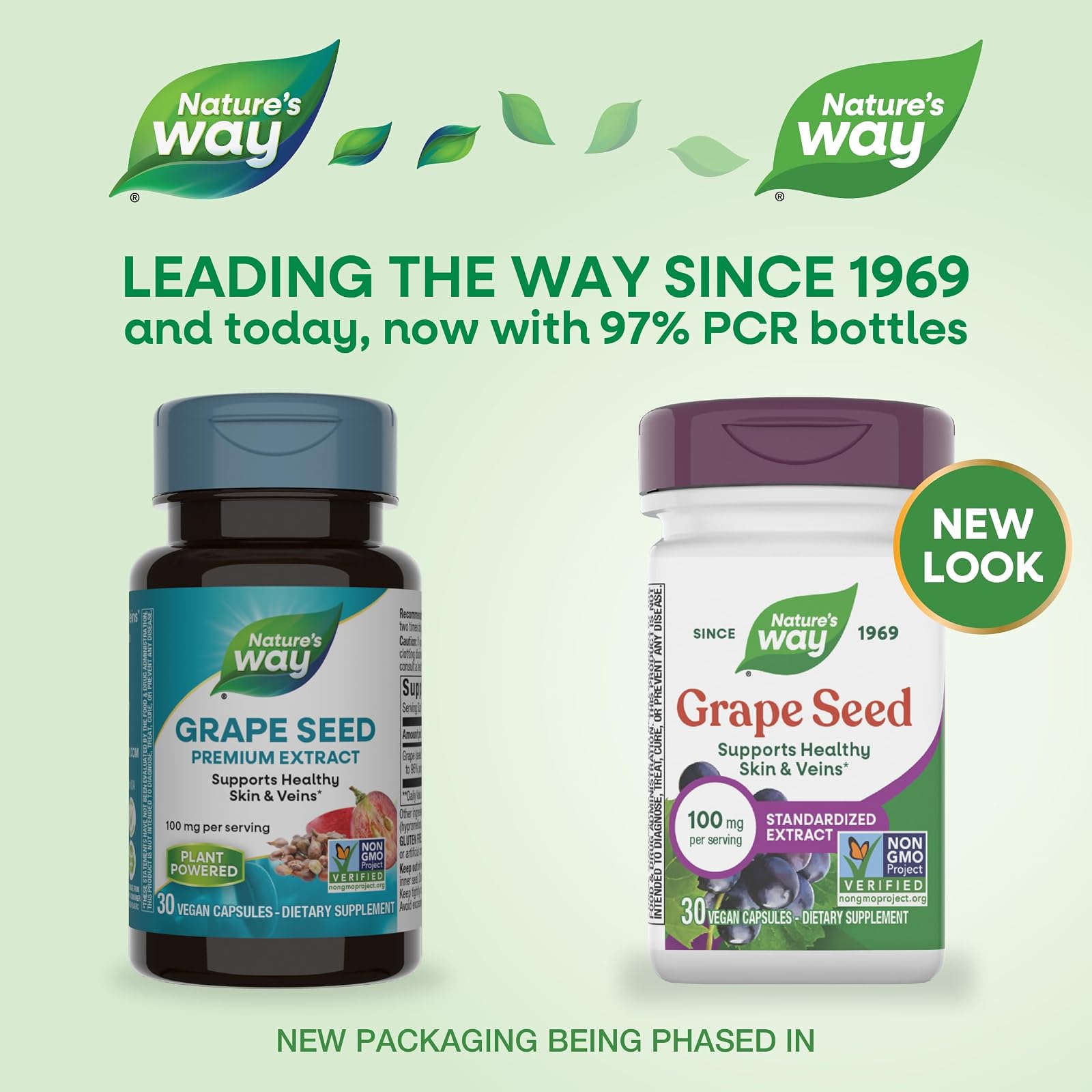 100 mg grape seed capsules for health