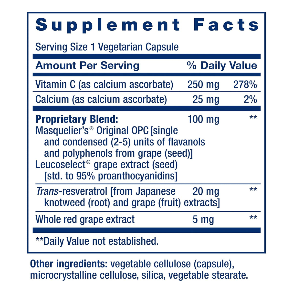 100 mg grapeseed extract for health