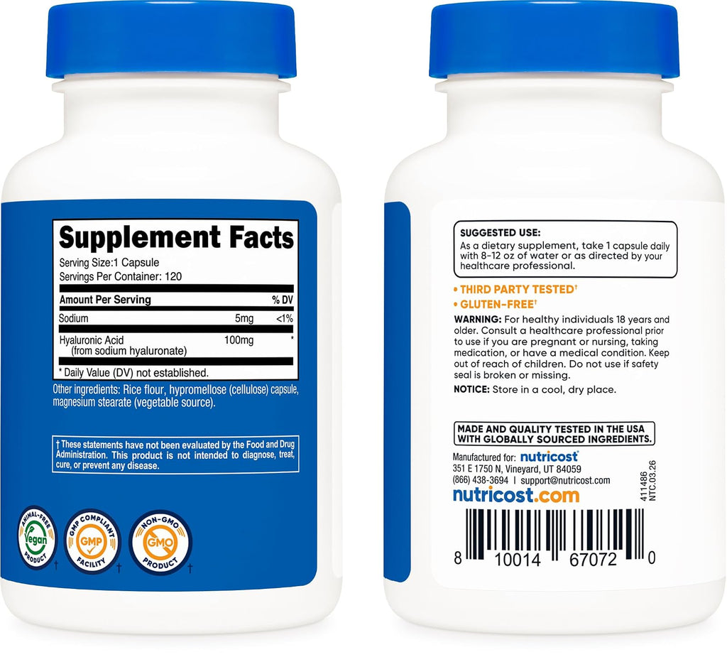 100 mg hyaluronic acid dosage