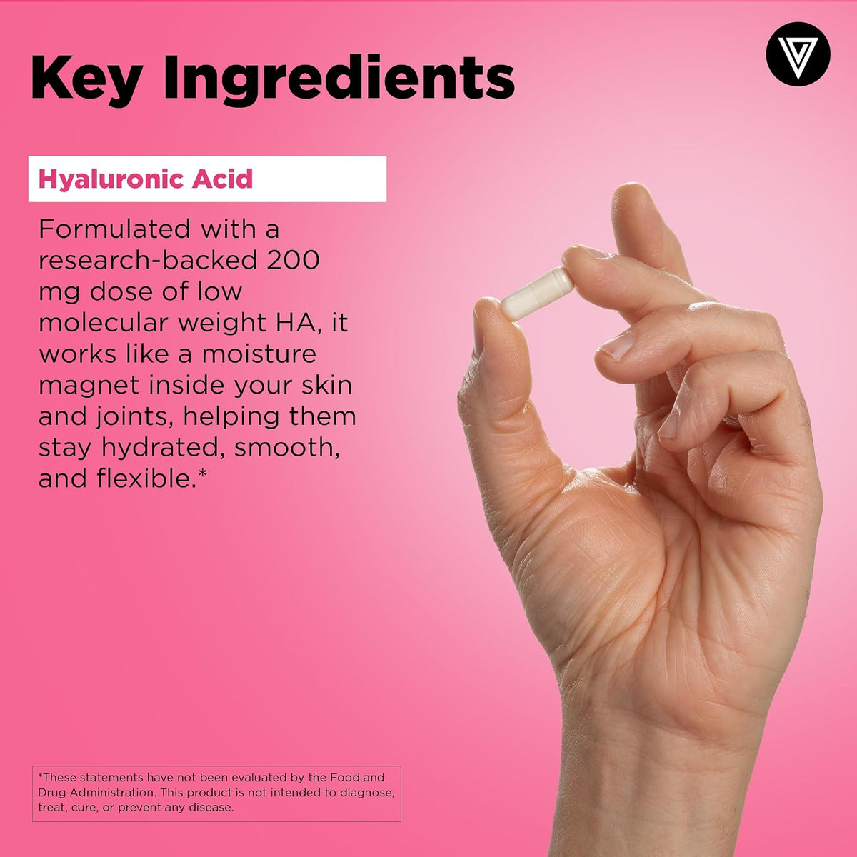 100 mg hyaluronic acid supplement