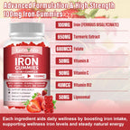 100 mg iron gummies for health