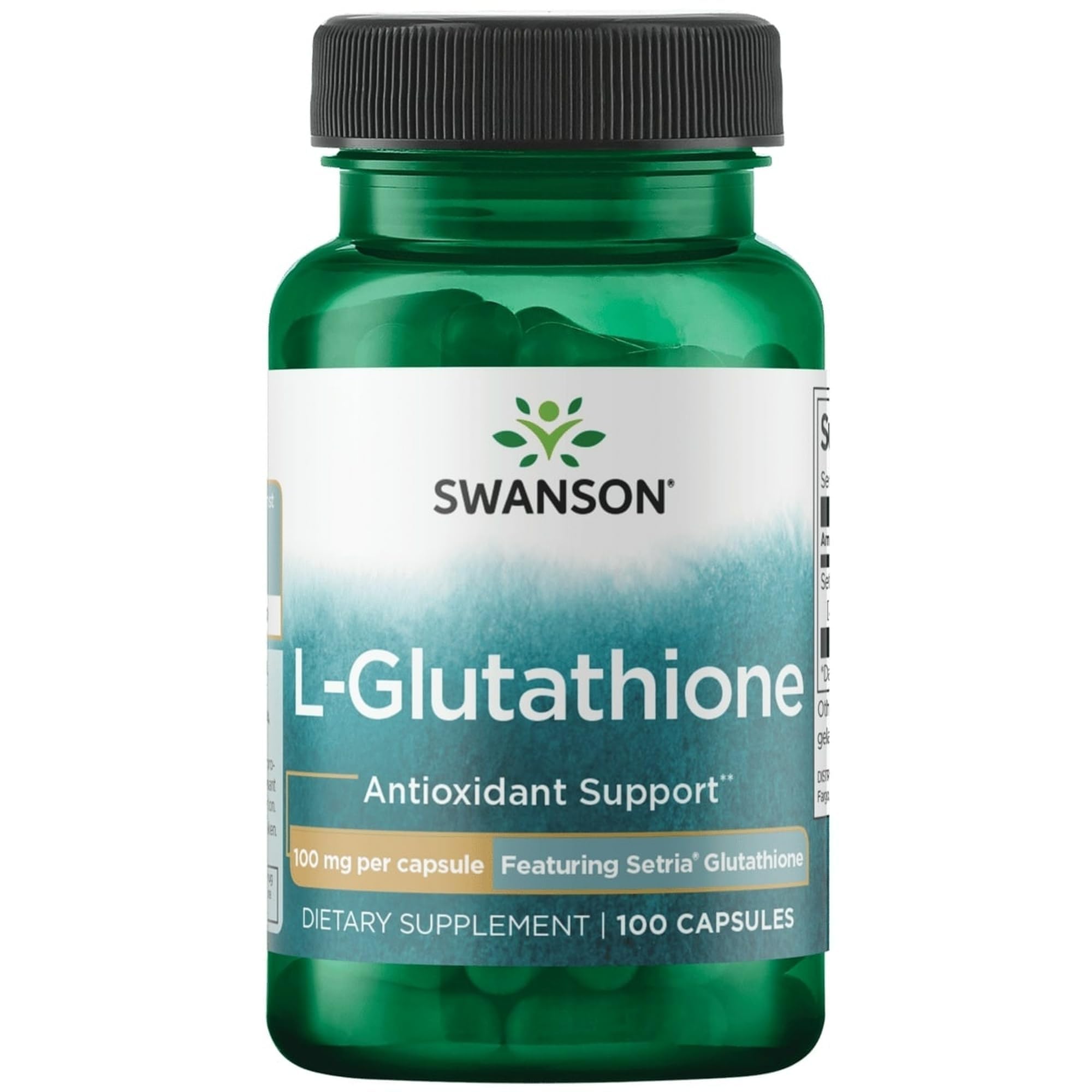 100 mg L-Glutathione capsules for health