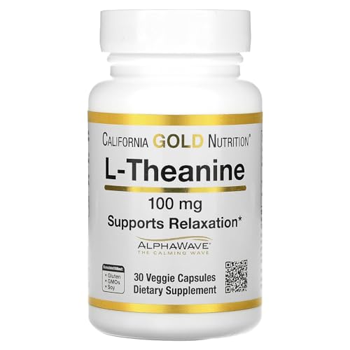 100 mg L-Theanine veggie capsules
