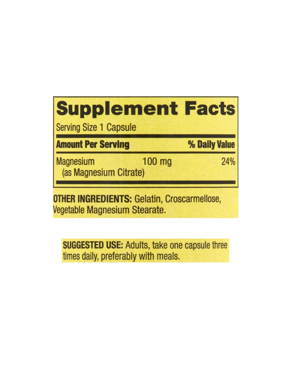 100 mg magnesium citrate benefits