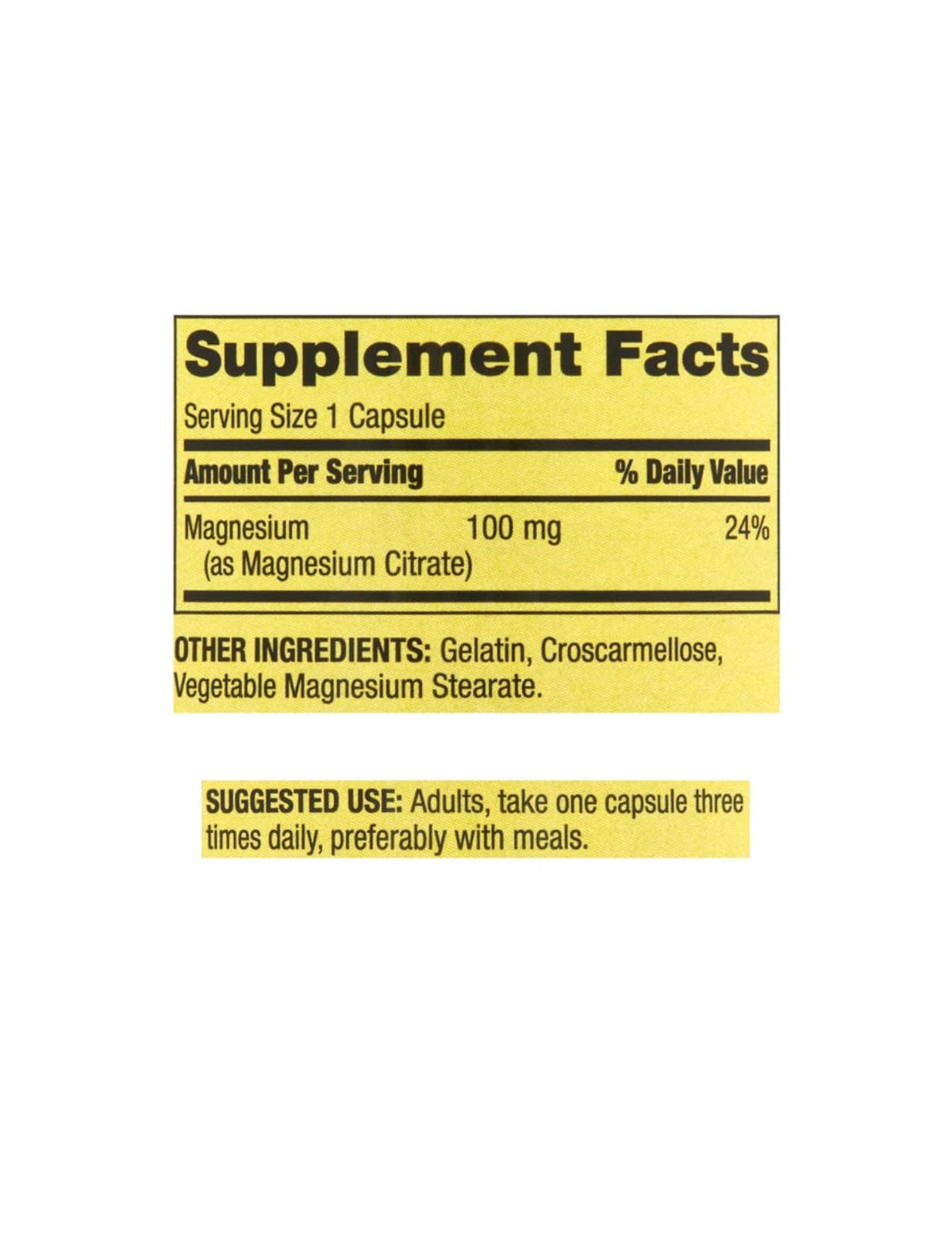 100 mg magnesium citrate benefits