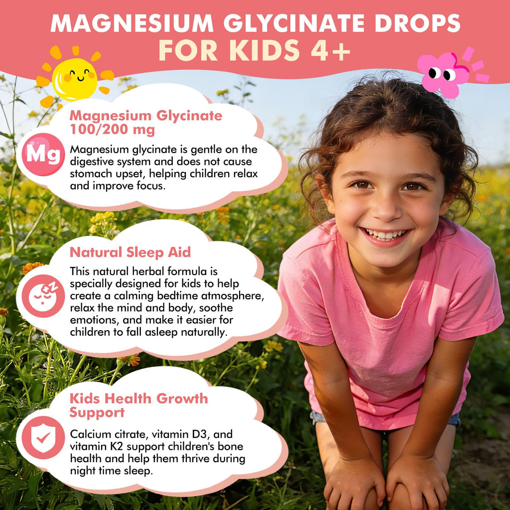100 mg magnesium drops for relaxation