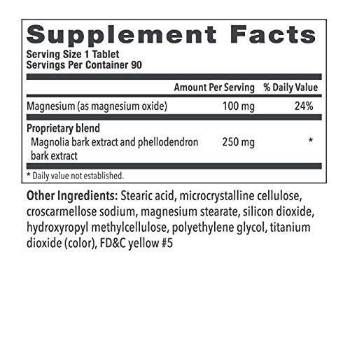 100 mg magnesium for relaxation