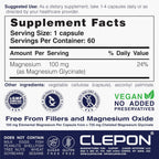 100 mg magnesium for stress relief