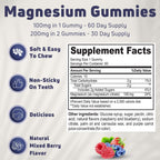 100 mg magnesium gummies for muscle support