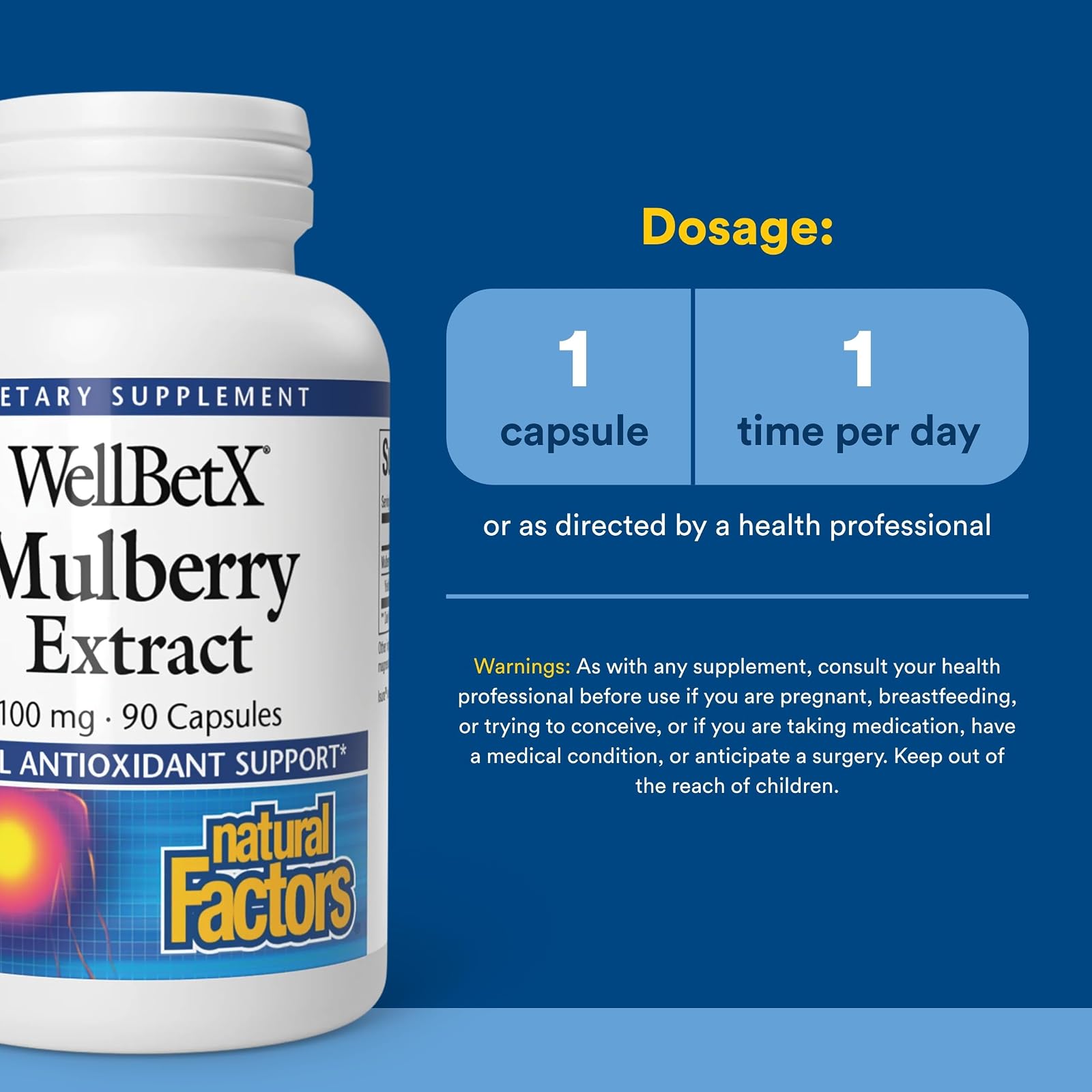 100 mg mulberry extract capsules