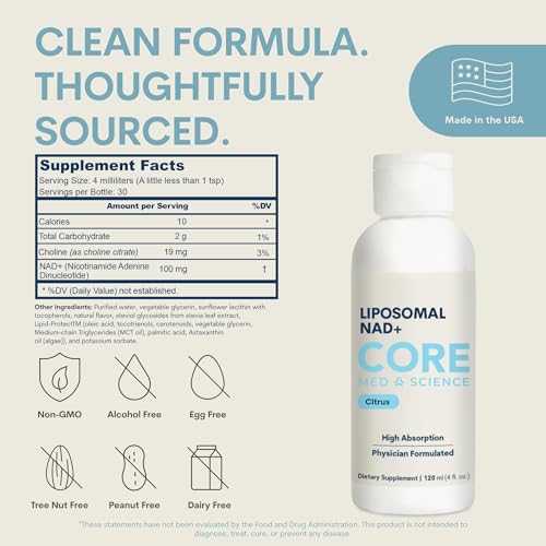 100 mg NAD+ supplement for vitality