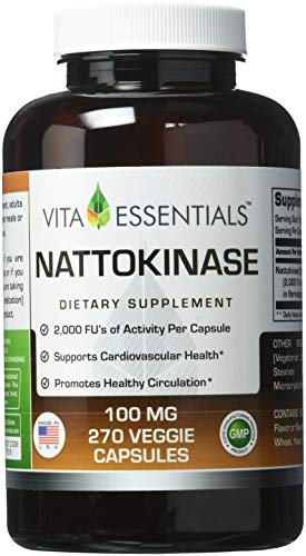 100 mg Nattokinase veggie supplements