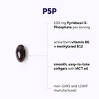 100 mg P5P softgels for energy