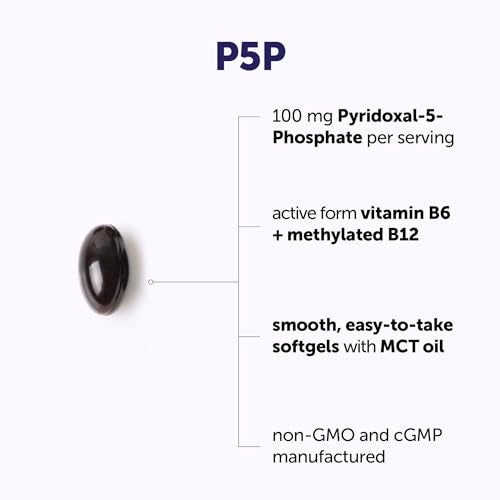 100 mg P5P softgels for energy