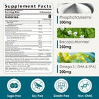 100 mg Phosphatidylserine capsules for focus