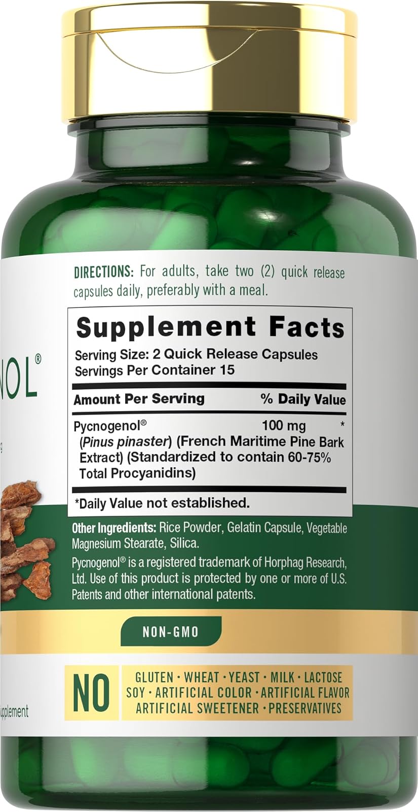 100 mg pine bark extract benefits
