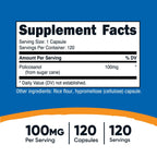 100 mg Policosanol capsules for daily wellness