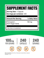 100 mg Policosanol capsules for energy