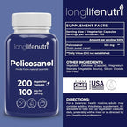 100 mg Policosanol for heart health