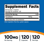 100 mg Pterostilbene for daily wellness