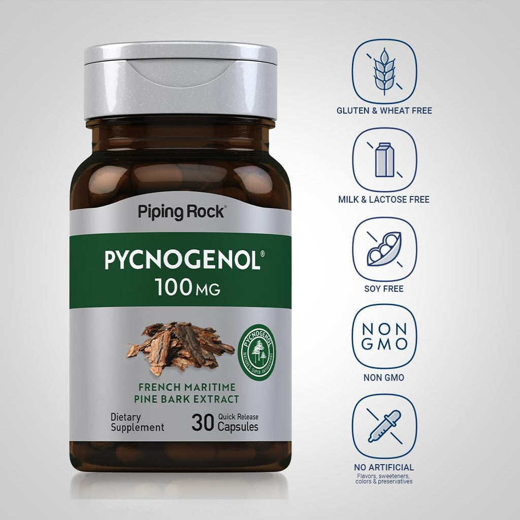 100 mg Pycnogenol health benefits