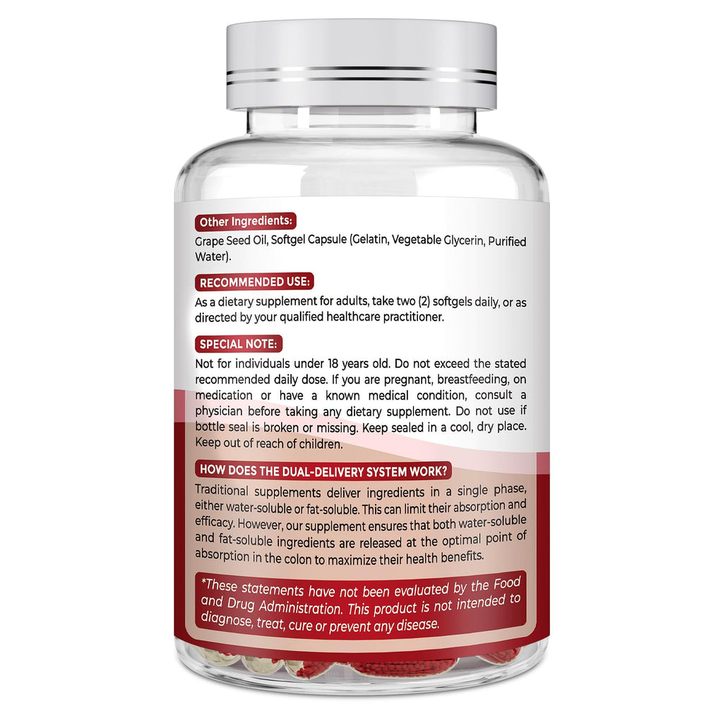 100 mg Pycnogenol softgels dosage