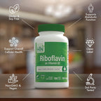 100 mg Riboflavin for daily wellness