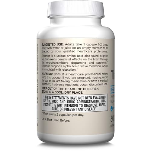 100 mg theanine for natural calm