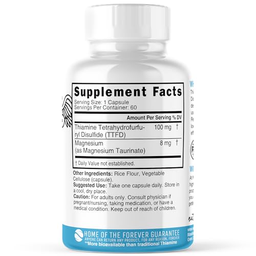 100 mg Thiamine B1 for energy