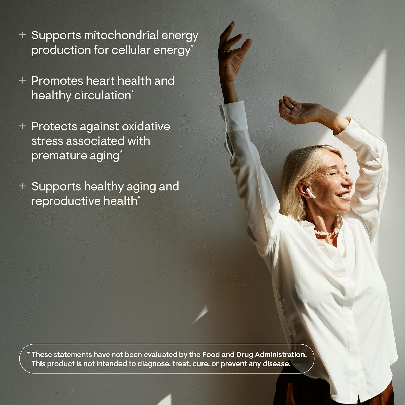 100 mg Ubiquinol for energy