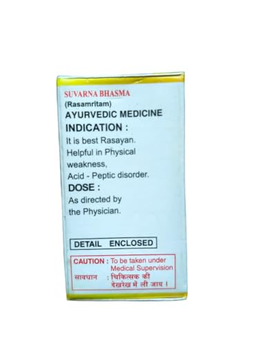100 mg Unjha Suvarna Bhasma benefits