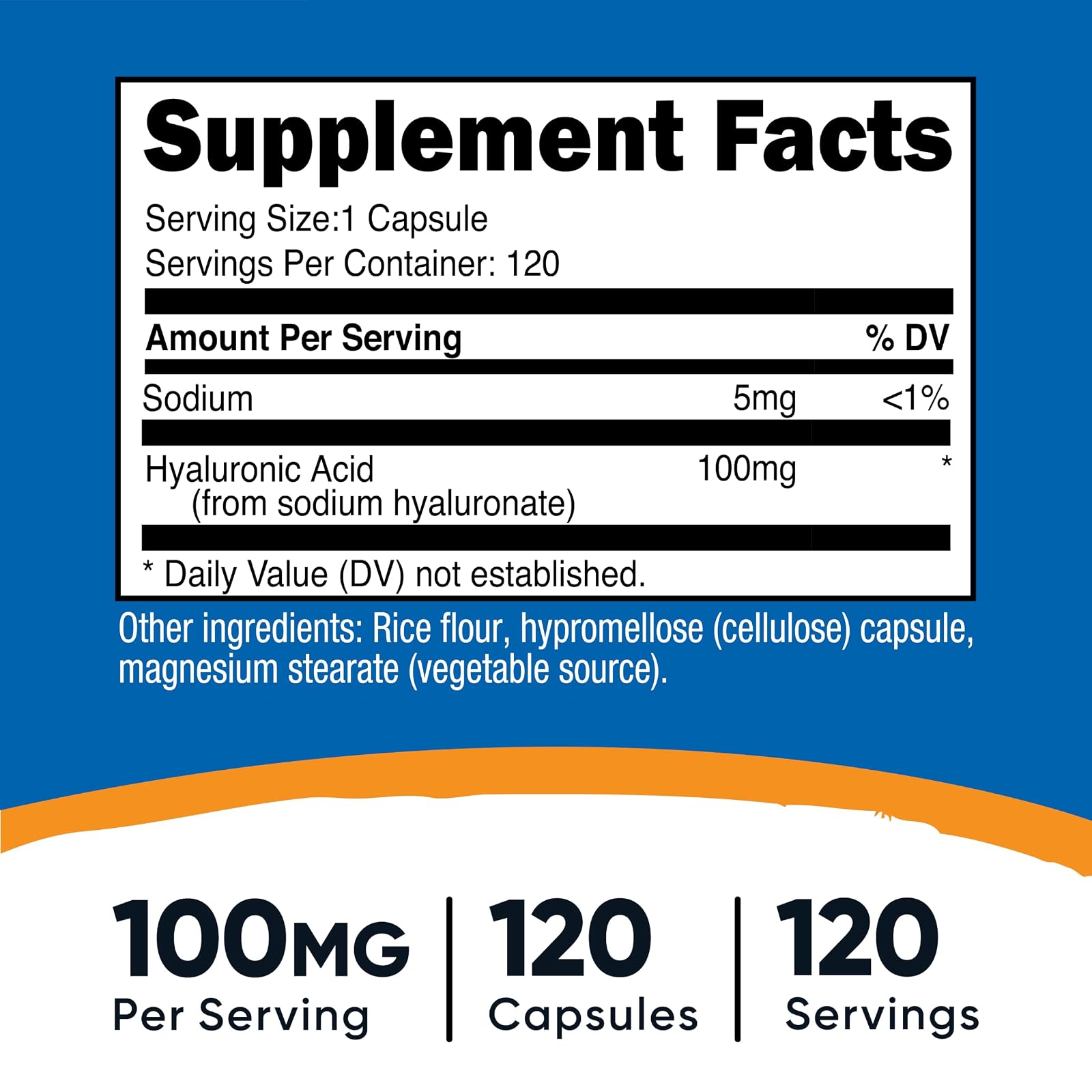 100 mg vitamin A supplement