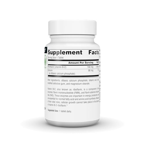 100 mg Vitamin B-2 tablets