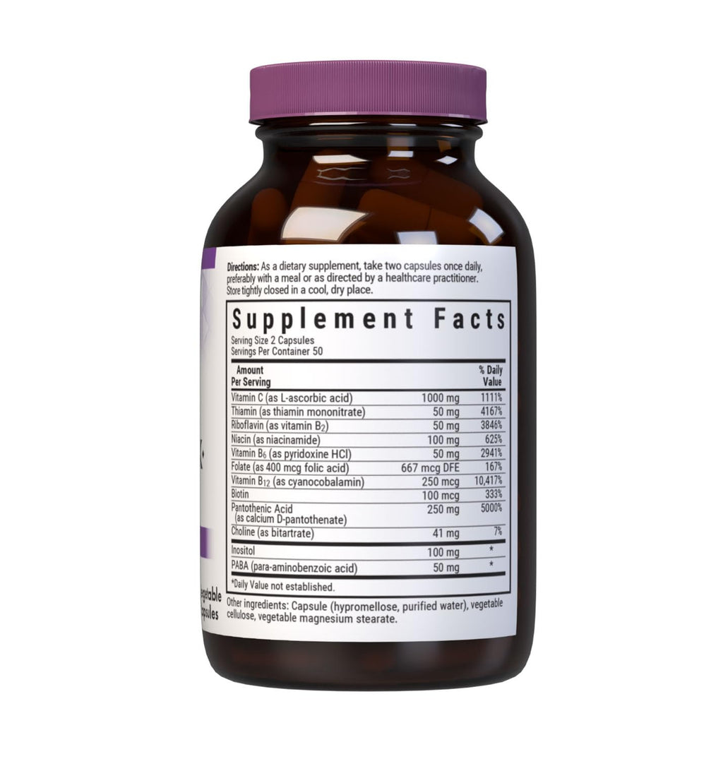 100 mg vitamin b complex supplement