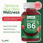 100 mg Vitamin B6 gummy supplements