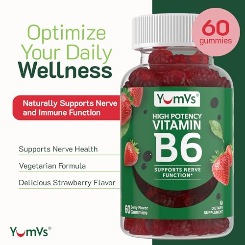 100 mg Vitamin B6 gummy supplements