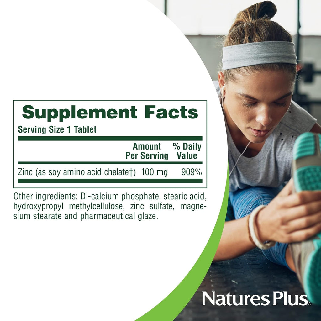 100 mg zinc for vitality