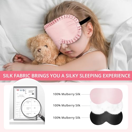 100% mulberry silk eye mask comfort