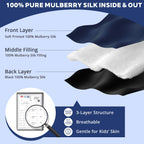 100% mulberry silk eye mask