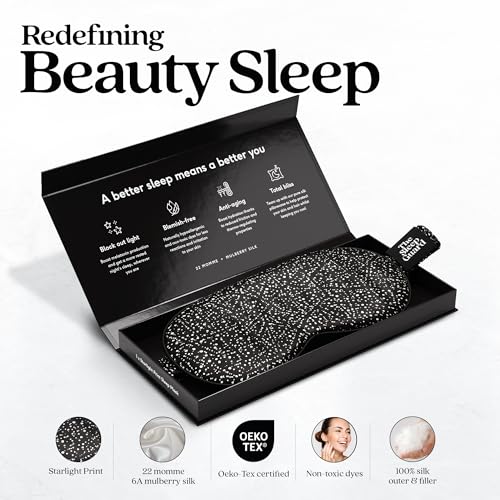 100% mulberry silk eye mask