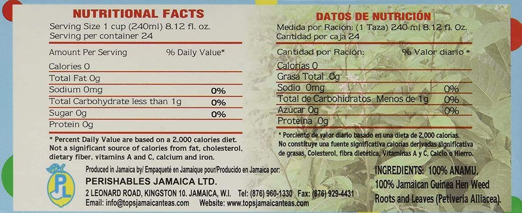 100% natural Anamu tea for wellness